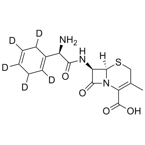 Cefradine-d5 - CAS - 38821-53-3 (non-d)