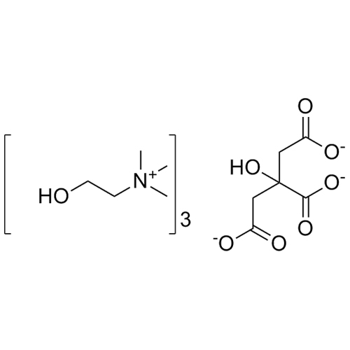 Choline Citrate Solution - CAS - 546-63-4 | Axios Research