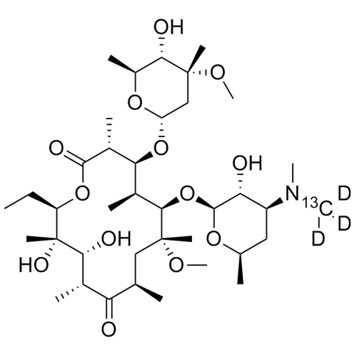 Clarithromycin-13C-d3 - CAS - 2699608-30-3 | Axios Research