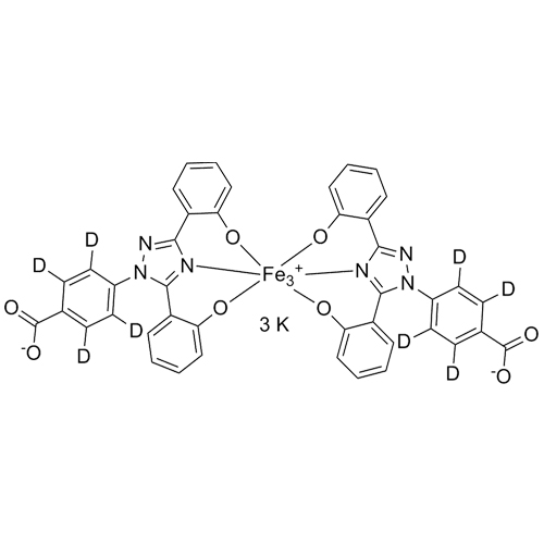 Deferasirox Iron Complex-d8 - CAS - 554445-58-8 (non-labelled) | Axios ...
