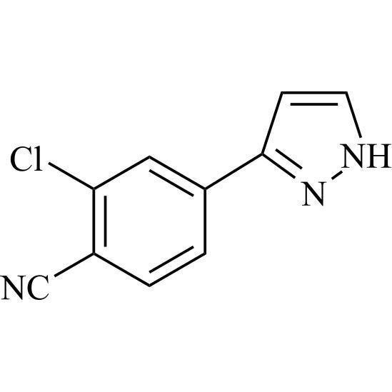 Darolutamide Pyrazol benzonitrile Impurity - CAS - 1297537-37-1 | Axios ...