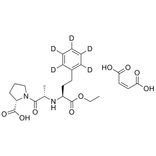 Enalapril-d5 Maleate - CAS - 349554-02-5 | Axios Research