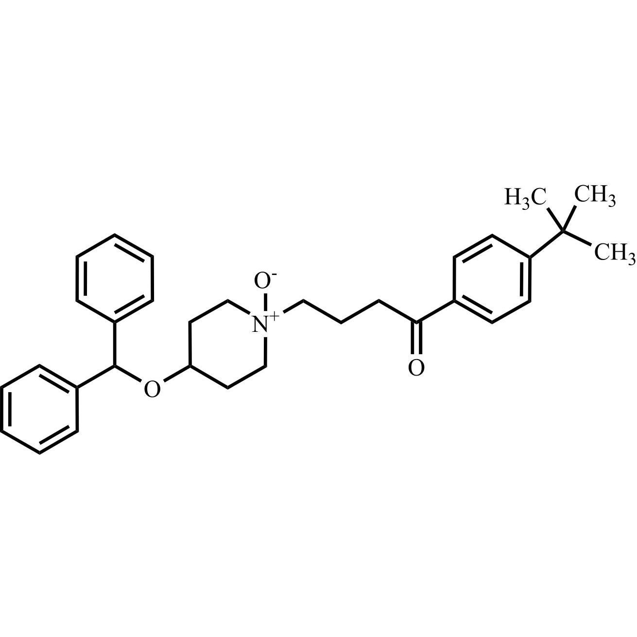 Ebastine N-Oxide (Mixture of cis- and trans-isomers) - CAS - 1256285-71 ...