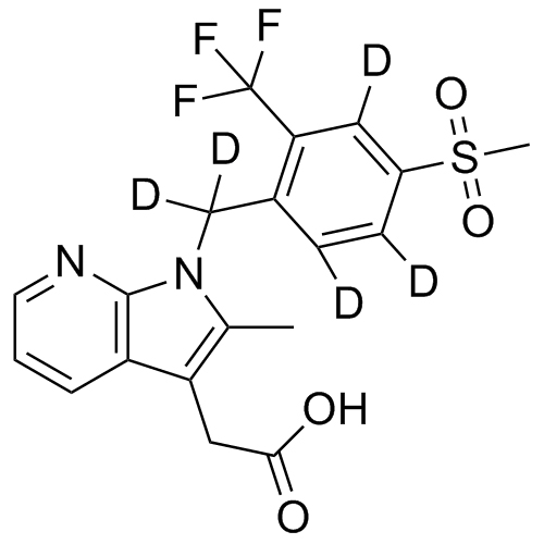 Fevipiprant-d5 - CAS - 872365-14-5 (non-labelled) | Axios Research
