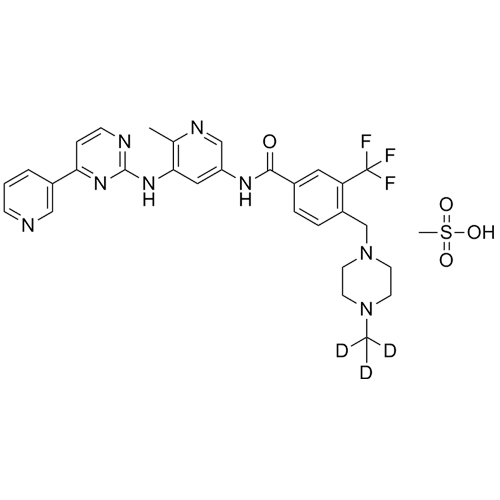 Flumatinib Mesylate-d3 - CAS - 895519-91-2 (non-d) | Axios Research