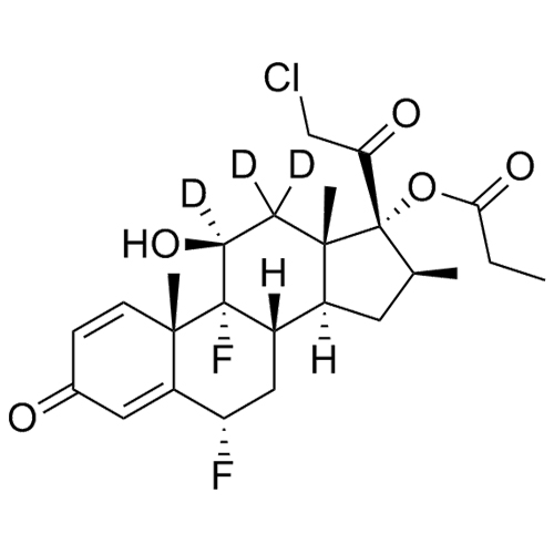 Halobetasol-d3 Propionate - CAS - 66852-54-8 (non-labelled) | Axios ...