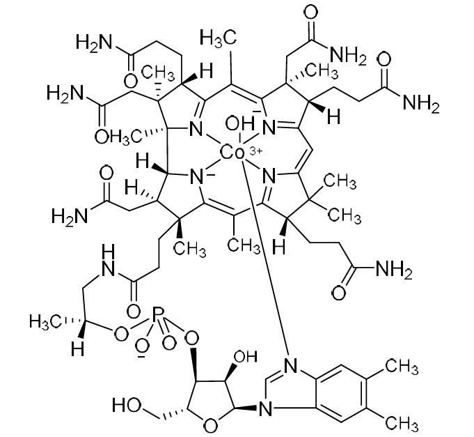 Hydroxocobalamin (Cyanocobalamin EP Impurity H) - CAS - 13422-51-0 ...