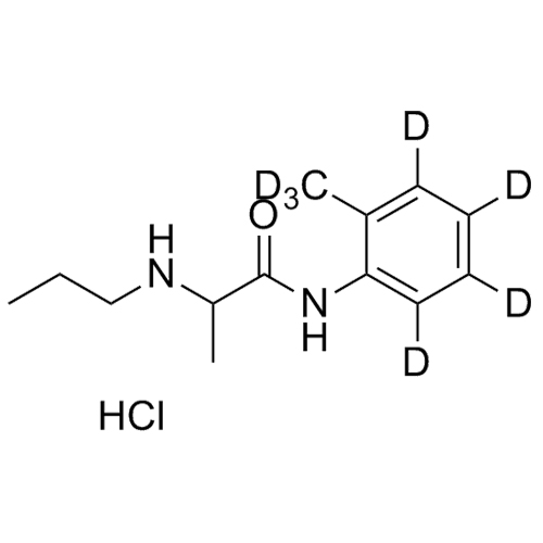 Prilocaine-d7 HCl - CAS - 721-50-6 (non-labelled and free base) | Axios ...