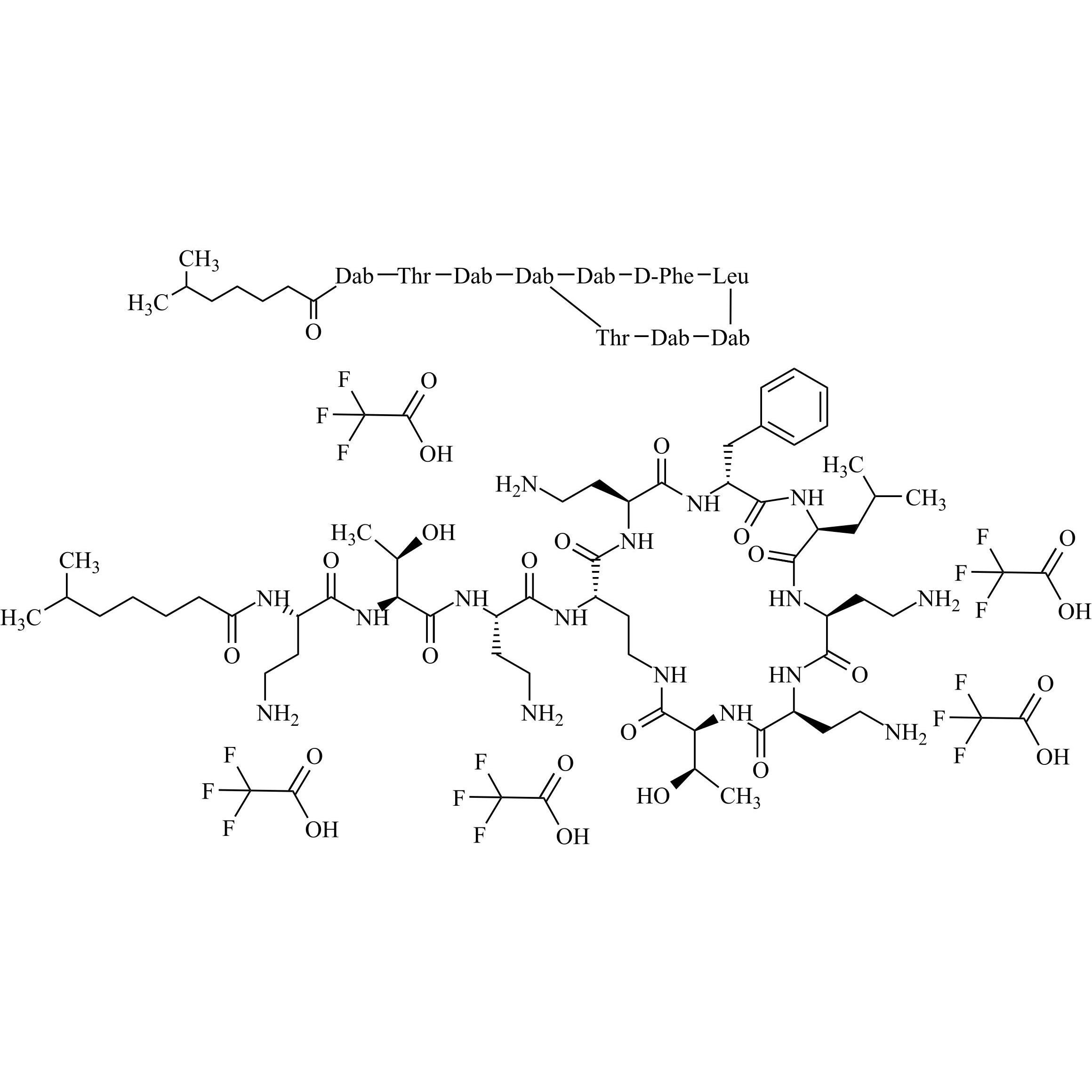 Polymyxin B2 Pentatrifluoroacetate | Axios Research