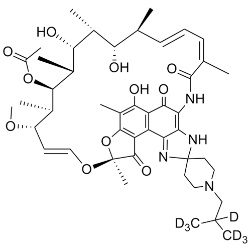 Rifabutin-d7 - CAS - 72559-06-9 (non-labelled) | Axios Research