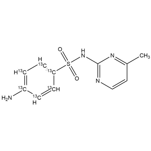 Sulfamerazine-13C6 (phenyl-13C6) - CAS - 1196157-80-8 | Axios Research