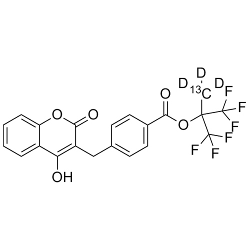 Tecarfarin-13C-d3 - CAS - 867257-26-9 (non-labelled) | Axios Research