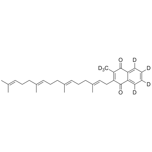Menaquinone 4-d7 (Mixture of cis-trans isomers) - CAS - 1233937-25-1 ...